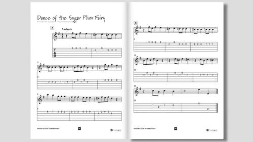 Pyotr Ilyich Tchaikovsky - Composer | The Nutcracker | GUITAR Sheet Music
