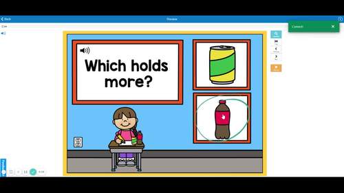 Kindergarten Measurement Bundle Boom Cards Digital Activities Math ...