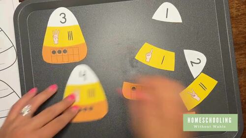 Candy Corn Fall Math Activities and Worksheets for Kindergarten | TPT