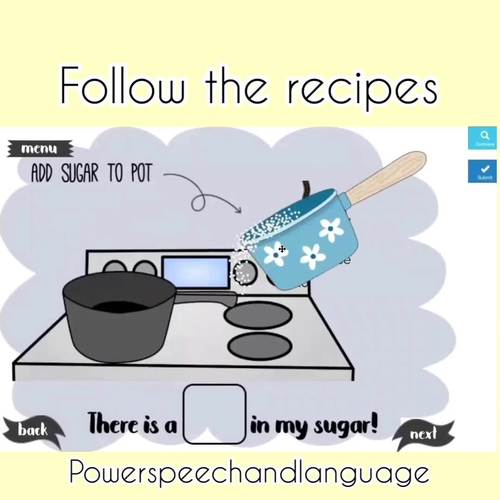 Cooking Up Artic BUNDLE, BOOM Cards Speech Therapy, Articulation Activities