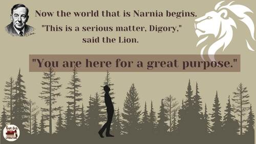 C.S. Lewis The Magician's Nephew Book Study Questions: Chapters 6-8 ...