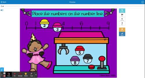 BOOM™ Cards: Number Lines 1-20 (by 1s) by GroovyGarden | TPT