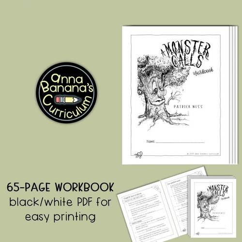 A MONSTER CALLS WORKBOOK: Digital and Print Novel Study | TPT