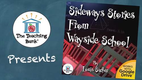 Sideways Stories from Wayside School Novel Study Book Unit by The ...