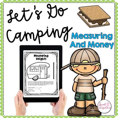 Second Grade Measurement Inches and Centimeters - Money Activities