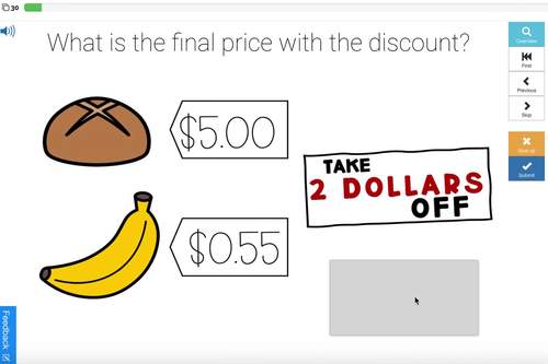 Grocery Store Digital Activity by the small but mighty teacher | TPT