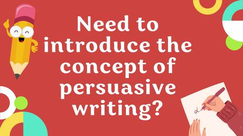 PLANNING Persuasive Texts PowerPoint Lesson | OPINION WRITING Lesson