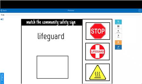 Life Skills Community Safety Sign Identification Boom Cards™ | TPT