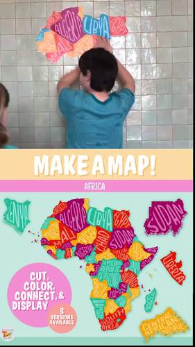 Africa Geography MEGA Bundle: Political Maps of African Countries ...