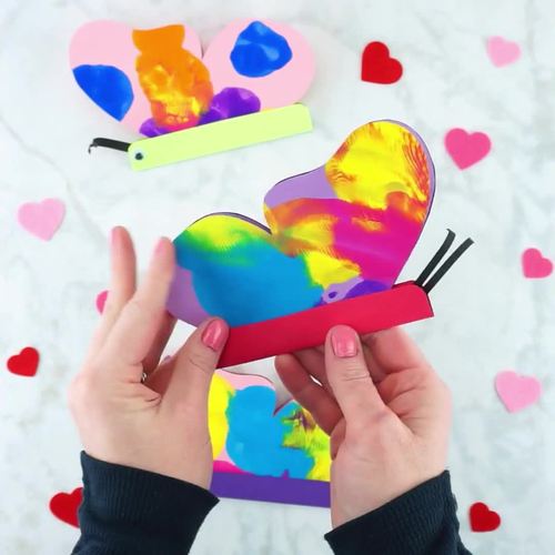 Butterfly Card Template -Easy Mother's Day Card for kids | TPT