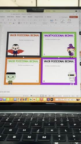 Halloween: formato tarjetas para personalizar 3 by A Traveler Teacher