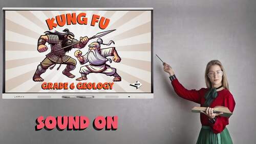 6th Grade Geology KUNG FU Game - No Prep Interactive Science Review ...