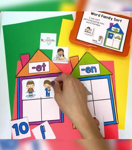 Math and Literacy Centers for Kindergarten YEAR LONG BUNDLE by Suburban ...