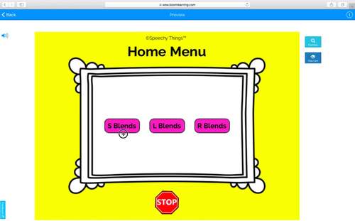 Articulation Boom Cards Speech Therapy- Gross Motor Activities | TPT