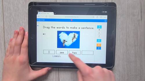 Valentine's Day Sentences BOOM CARDS™ by Angie S | TpT