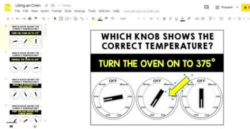 Life Skills - Cooking - GOOGLE - Using an Oven - Recipe - Food Prep