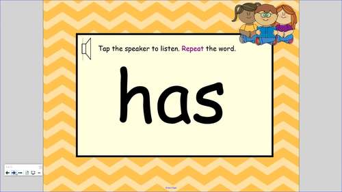 Lucy Calkins Kindergarten Unit 4 Snap Words - Smart Notebook Activities