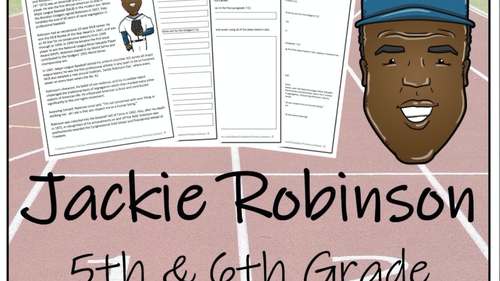 Jackie Robinson Close Reading Comprehension Activities | 5th Grade ...