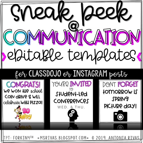 Class Dojo Announcements FREE Sneak Peek Video by forkin4th | TPT