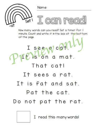 Short -A Fluency Readers (Decodable Text) by DogGoneGood4Kids | TPT