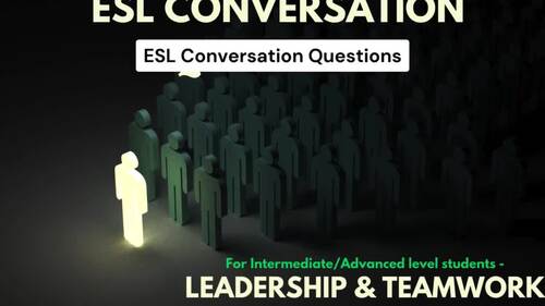 LEADERSHIP & TEAMWORK Business English Conversation -Intermediate ...