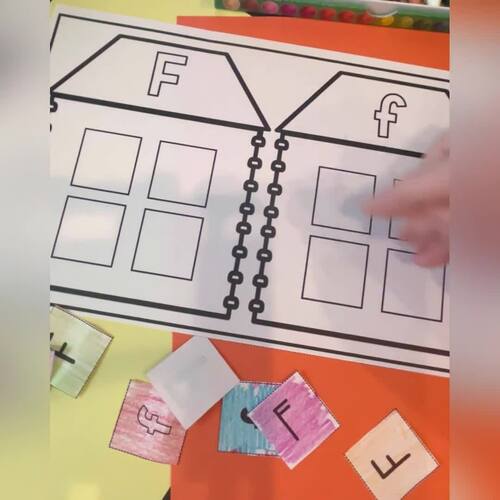 Letter Sorting by PreK Partner | TPT