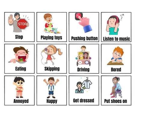PECS | Visual Aid | Visual Schedule | Toddler Behaviour |First Then routine