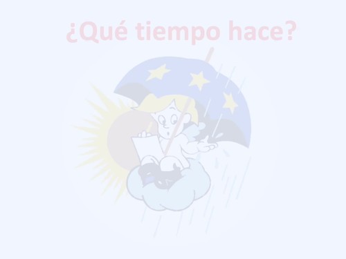 Spanish Weather el tiempo PowerPoint and Interactive Notebook Activity