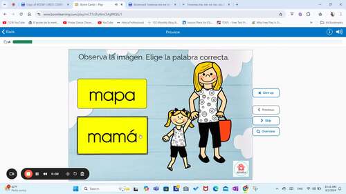 Fonemas ma, me, mi, mo, mu Boomcards by Mama Melissa | TPT