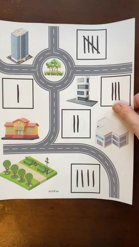 Build A City Number Recognition, Fine Motor Skills, Building Block Math ...