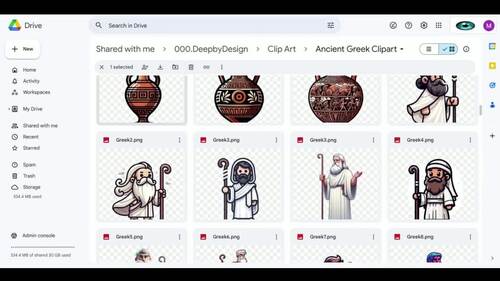 Ancient Greek Clipart - 120 Files by DEEP BY DESIGN | TPT