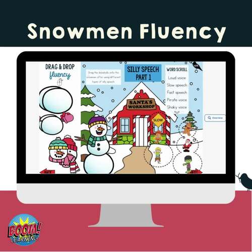 BUNDLE Winter Drag and Drop for Mixed Groups in Speech Therapy Pre-K and Up