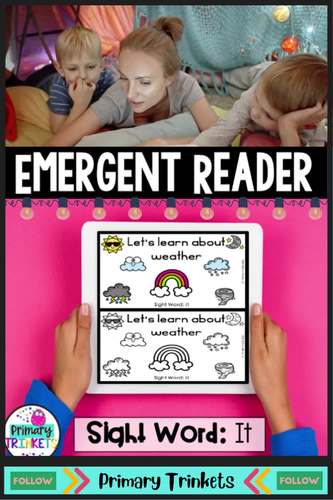 "IT" Emergent Reader Book by Primary Trinkets | TPT