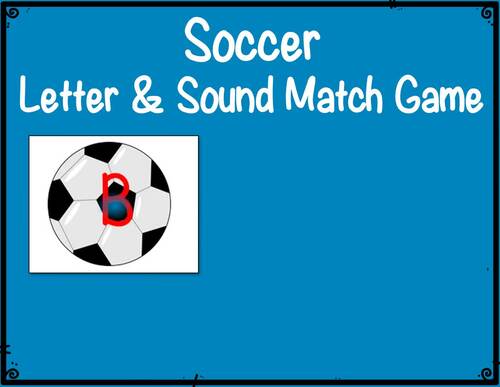 Soccer Literacy Centers by The Teaching Scene by Maureen | TPT