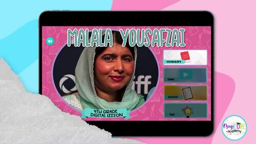 Malala Yousafzai Digital Biography Women's History Activity Video ...