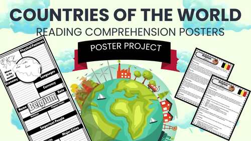 Costa Rica Reading Comprehension Countries Culture / Fun Facts Research