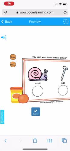 Cluster Reduction Minimal Pairs BOOM Cards™ | Speech Therapy Distance ...