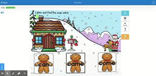 Holiday Snap Word Boom™ Cards BUNDLE by Miss Kindyland | TpT
