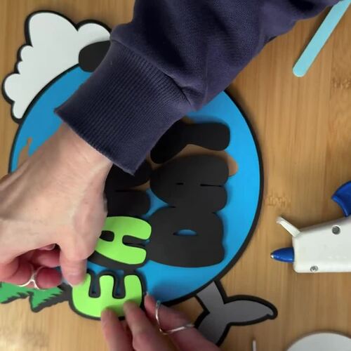 Earth Day SVG for cutting machine Earth Day project with Whale Tail ...