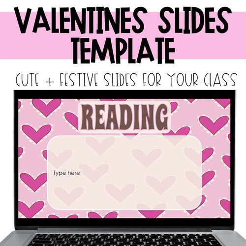 Valentines Day Slide Templates. | Boho google slides. by Oh Happy Day ...
