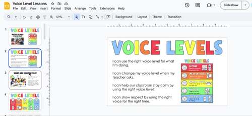 Voice Levels Posters BUNDLE | Voice Volume Charts | Noise Visuals Lesson