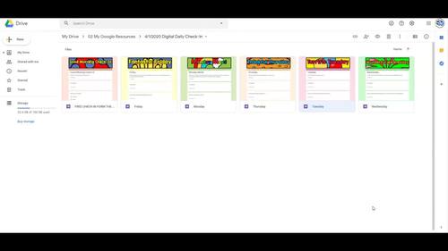 Daily Student Check-In's for Google Classroom (Google Form) | TPT