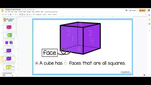Attributes of Shapes - 3D Shape Practice - Google Slides™ Shapes BUNDLE