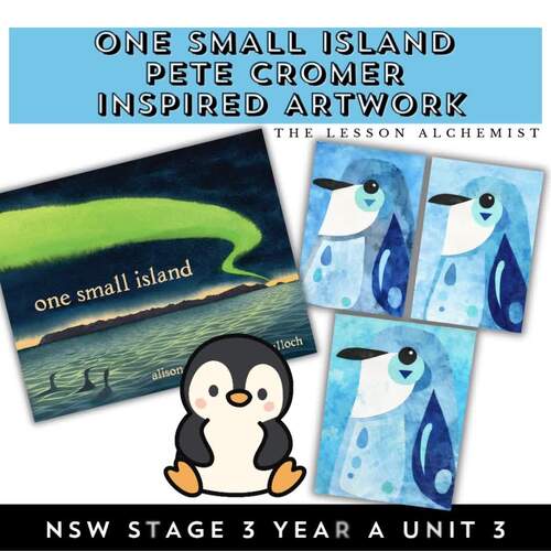 Pete Cromer One Small Island inspired Penguin Collage by The Lesson ...