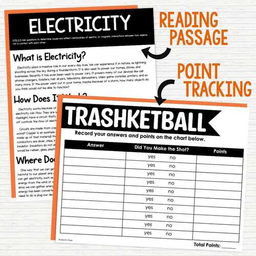 3rd Grade Science Game | Electricity (NGSS 3-PS2-3) by Miss B&#039;s Class