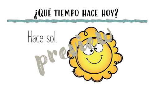Spanish Seasons & Weather (PPT Presentation with Review!) NEW! | TPT