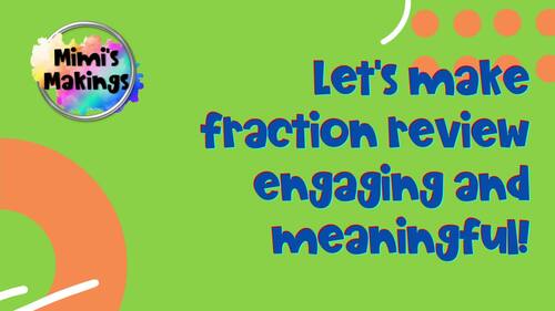 3rd Grade Self Checking Fraction of the Day Pixel Art Activity - 3NF