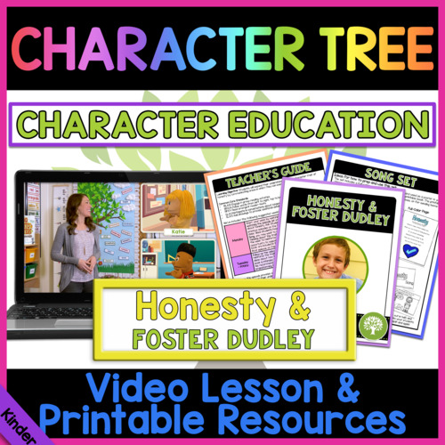 Honesty 4 of 4 | Character Education for Kindergarten by The Primary Pal