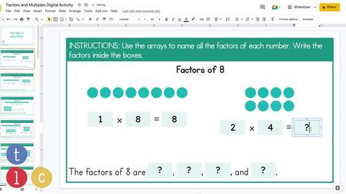 4th Grade Factors and Multiples, Prime and Composite, Divisibility Rules