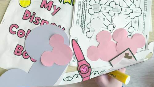 Disney Day Bundle- Worksheets, Crafts, Centers, Decor, and Games